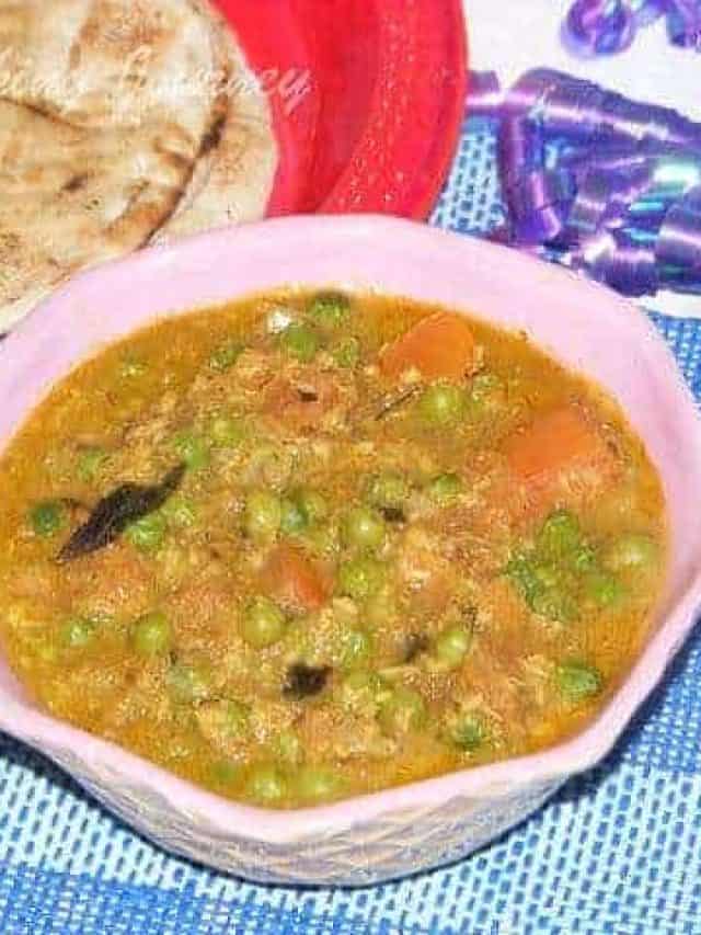 Mutter Tomato Gravy - My Cooking Journey