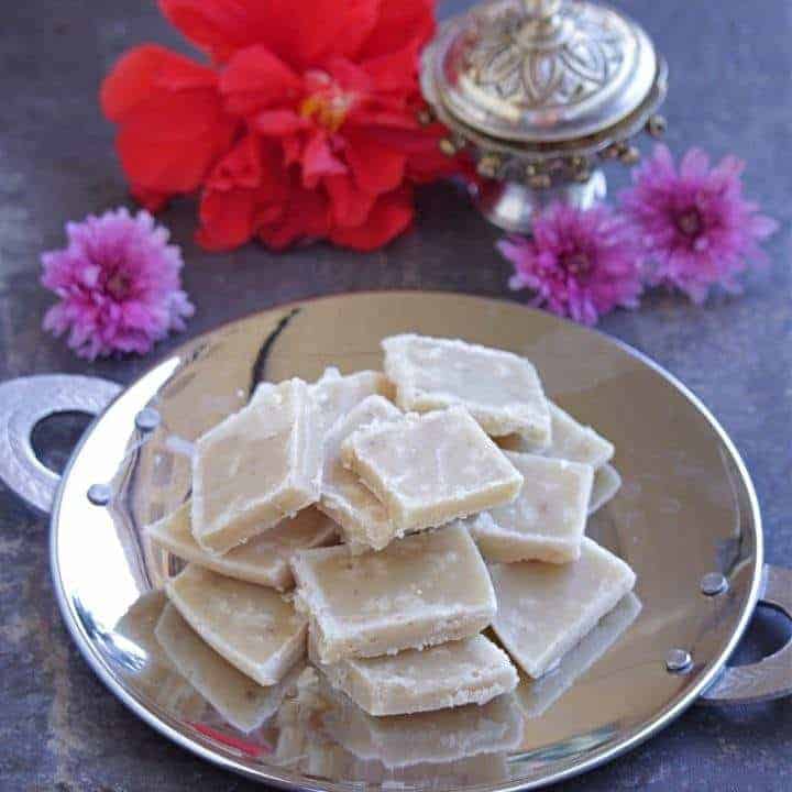Maida Burfi | Maida Cake Recipe - My Cooking Journey