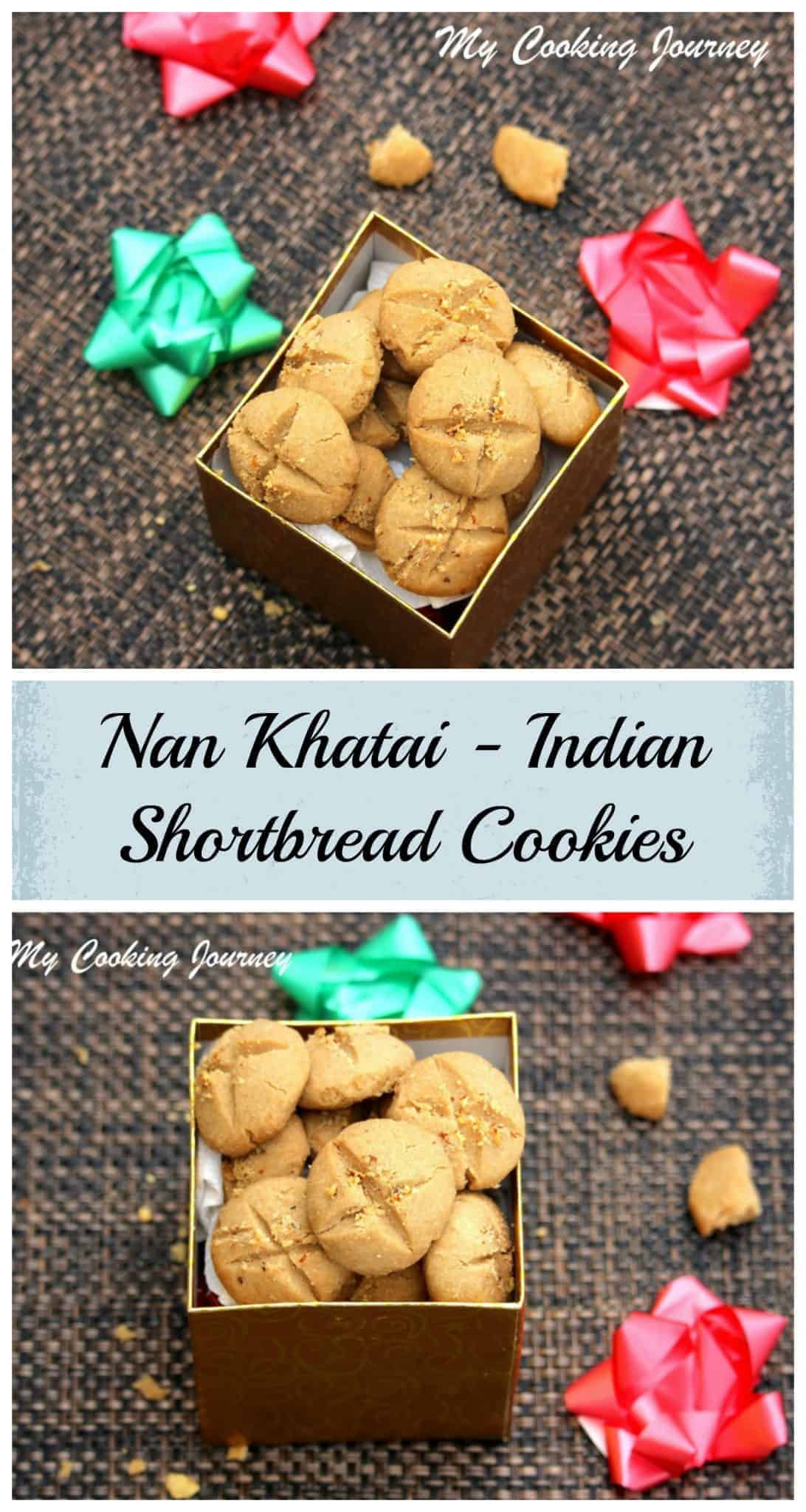 Nan Khatai – Indian Shortbread Cookies - My Cooking Journey