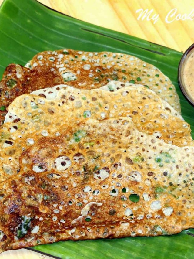 Oats Dosai | Savory Oats Crepes - My Cooking Journey