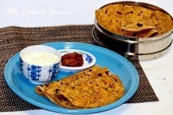 Sweet Potato Paratha Recipe - My Cooking Journey