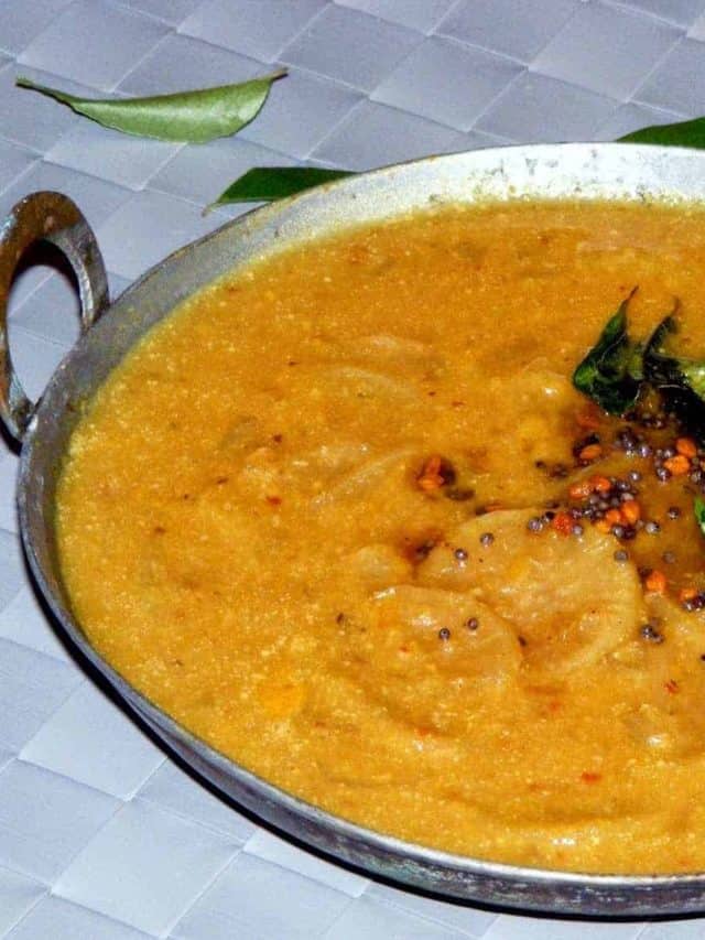 Mullangi Vendhaya Sambhar - My Cooking Journey
