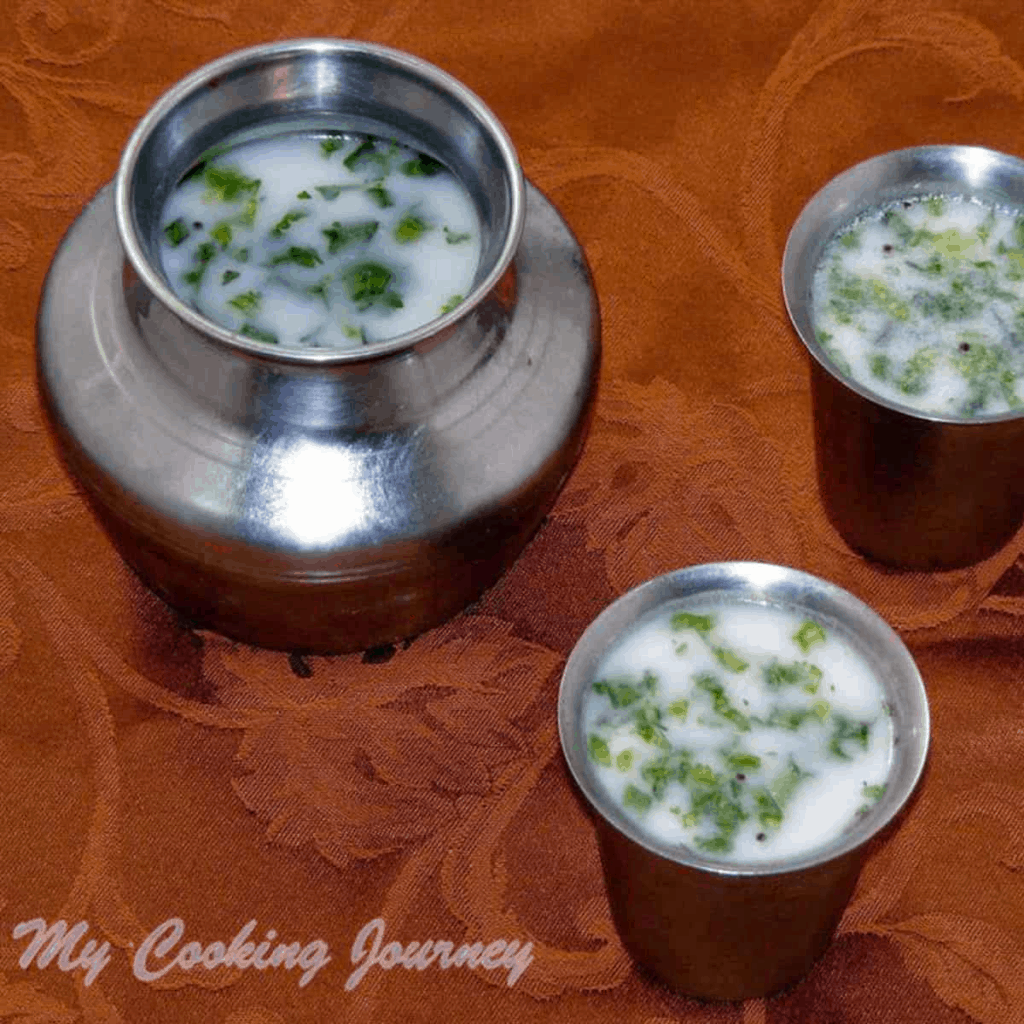 Neer Mor | Neer Moar – Spiced Buttermilk - My Cooking Journey