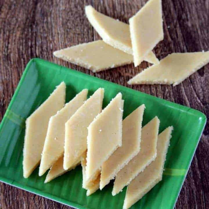 Badam Burfi | Badam Katli | Almond Burfi - My Cooking Journey