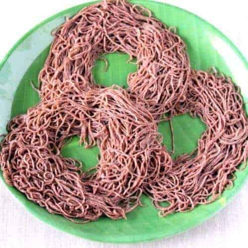 Ragi Idiyappam | Kezhvaragu Sevai | Finger Millet String Hopper - My ...