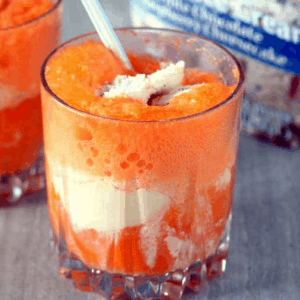 Orange Soda Float / Orange Creamsicle Float - My Cooking Journey