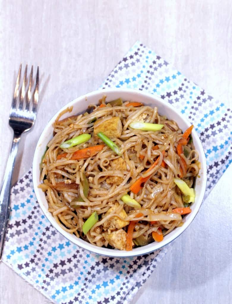 Vegetable Hakka Noodles - My Cooking Journey