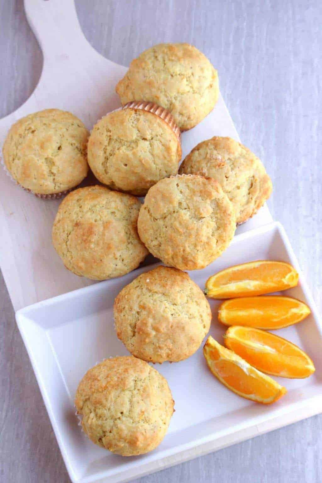 Orange Muffins - Eggless Orange Muffins - My Cooking Journey