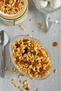 Kara Pori Mixture | Murmure Mixture | Spiced Puffed Rice Mixture - My ...
