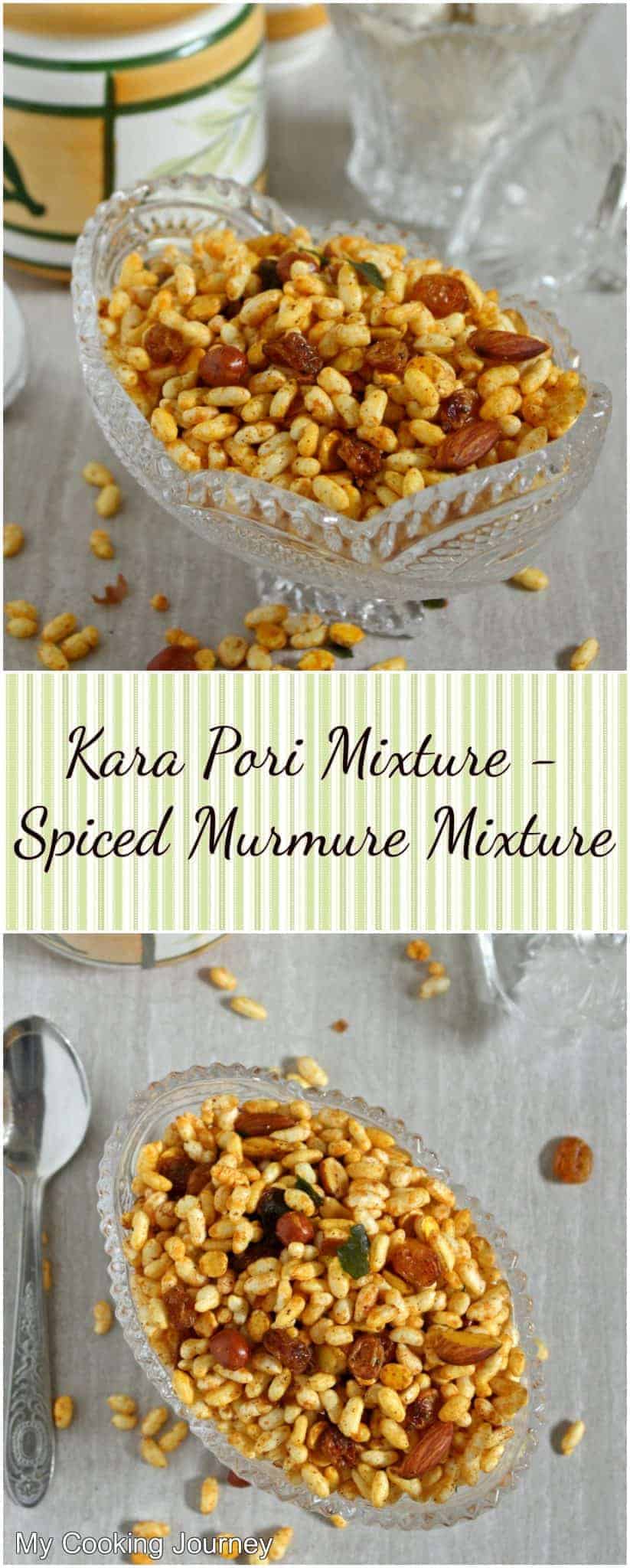 Kara Pori Mixture | Murmure Mixture | Spiced Puffed Rice Mixture - My ...