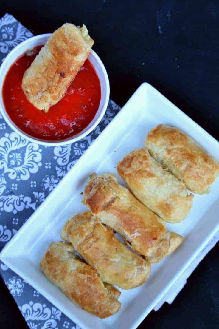 Mozzarella Sticks Made With Puff Pastry - My Cooking Journey