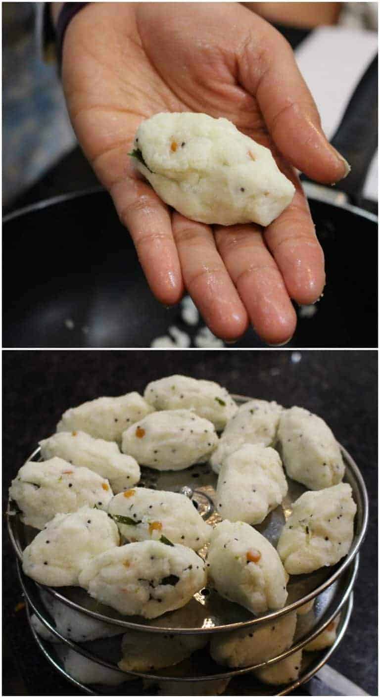 Puzhungal Arisi Pidi Kozhukattai | Steamed Savory Rice Balls - My ...