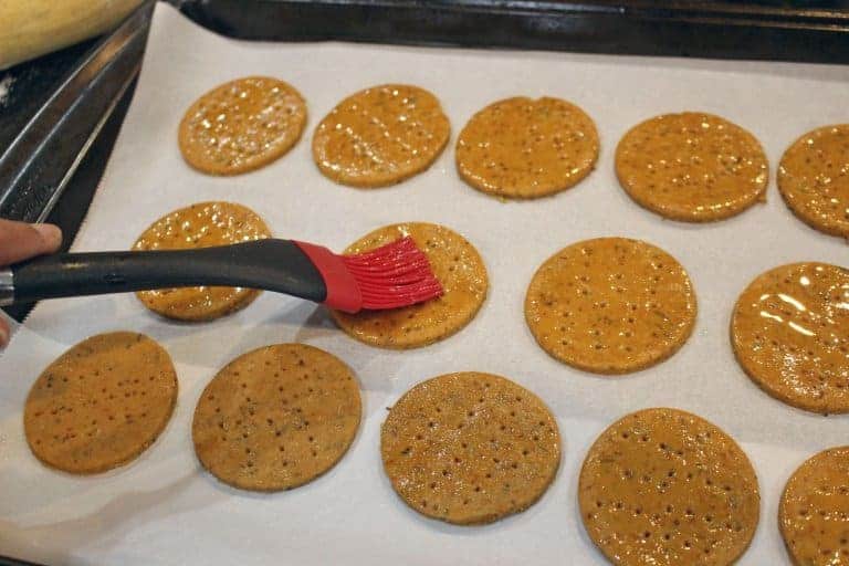 Jau Ki Papdi | Baked Barley Crackers - My Cooking Journey