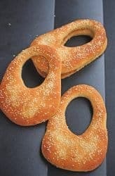 Ka'ak Bread | Kaak | Lebanese Purse Bread - My Cooking Journey