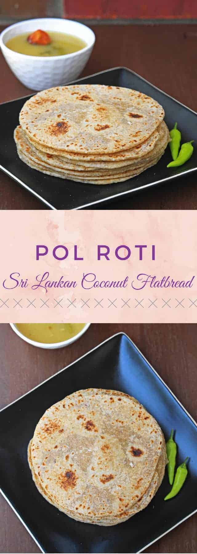 Pol Roti | Sri Lankan Coconut Roti - My Cooking Journey