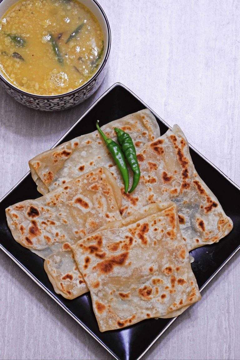 Eggless Veechu Parotta Recipe - My Cooking Journey