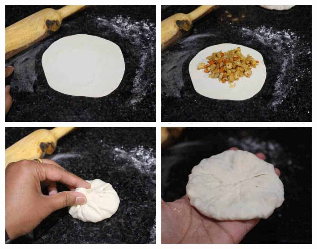 Xian Bing | Chinese Stuffed Pancake - Vegetarian - My Cooking Journey