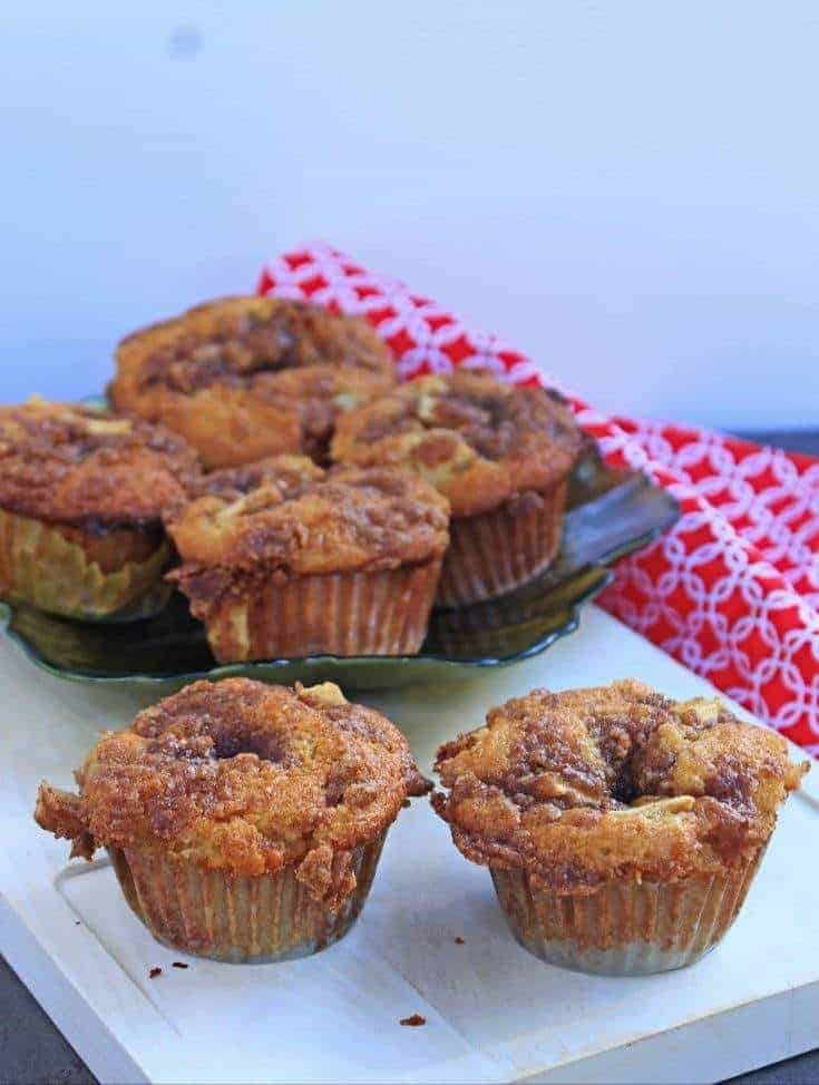 Apple Muffins With Cinnamon Apple Crumb - My Cooking Journey