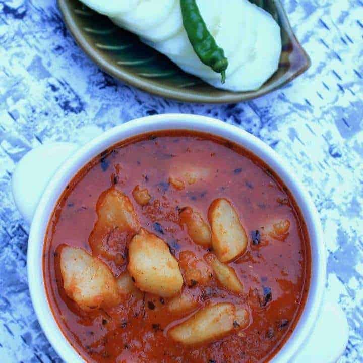 Aloo Methi Rasedar Subzi | Vegan Potato Curry - My Cooking Journey