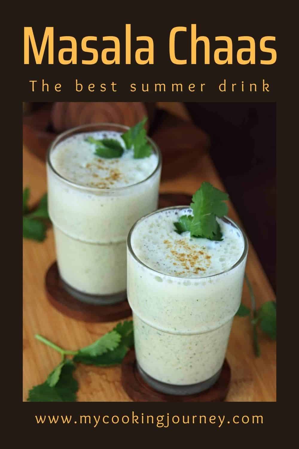 Masala Chaas | Spiced Buttermilk - My Cooking Journey