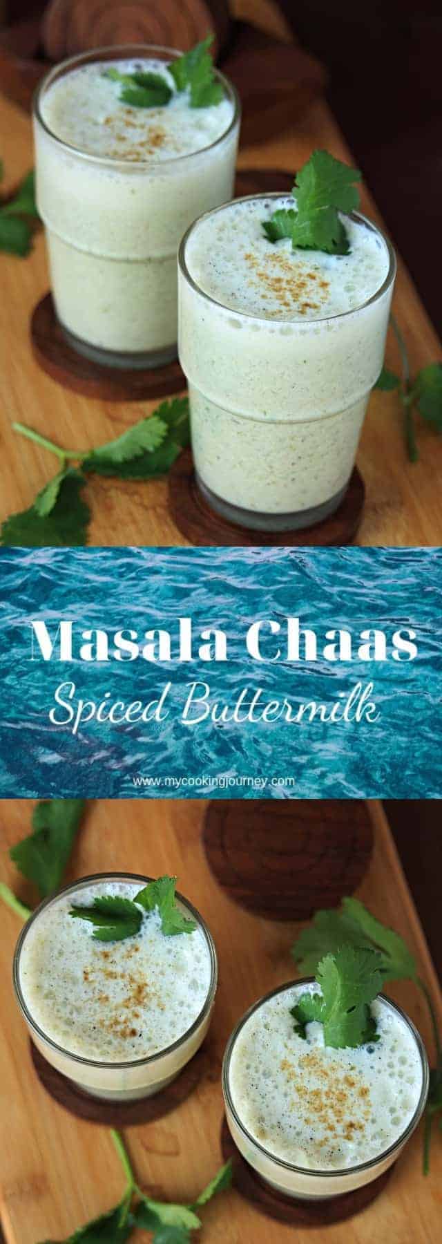 Masala Chaas | Spiced Buttermilk - My Cooking Journey