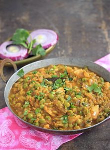 Matar Ka Nimona | UP Style Green Peas Curry - My Cooking Journey