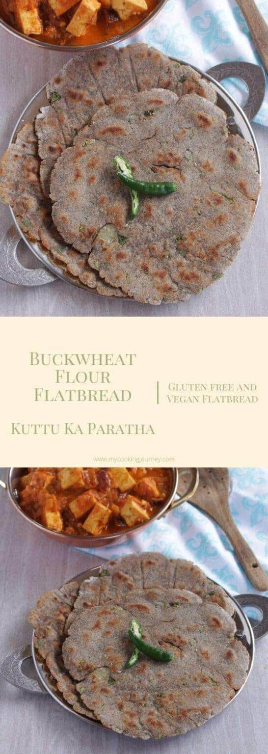 Buckwheat Flatbread | Kuttu Paratha My Cooking Journey