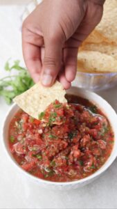 Homemade Quick and Easy Salsa - My Cooking Journey