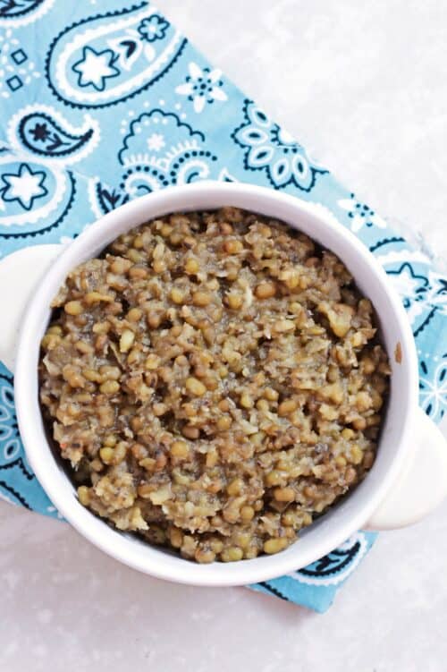 Pachai Payaru Sweet Sundal | Whole Moong Dal Sweet Sundal - My Cooking ...