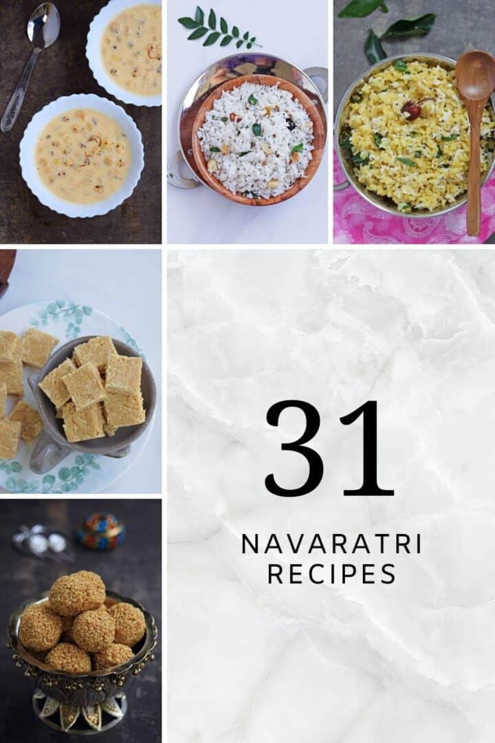 Navaratri Festival Recipes | South Indian Navratri Recipes - My Cooking ...