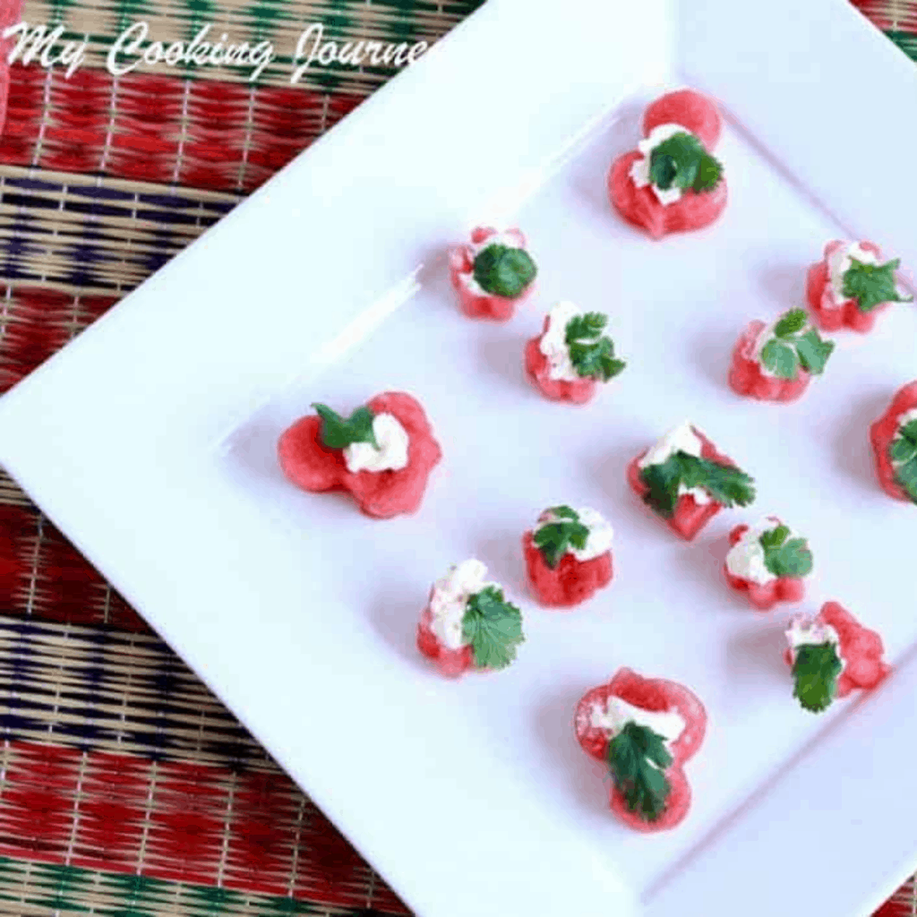 Watermelon Savory Bites | Simple And Quick No Cook Appetizer - My ...