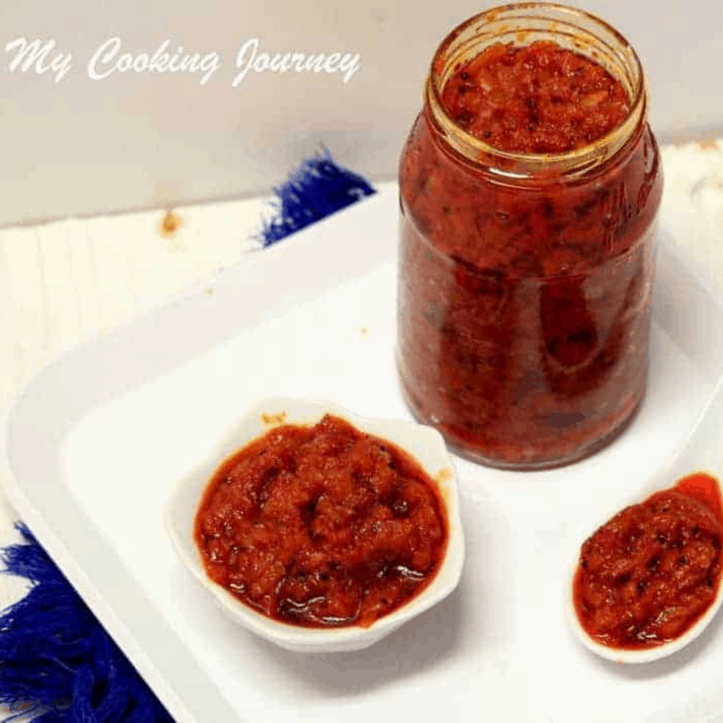 Mango Thokku – Maangai Thokku – Grated Raw Mango Pickle