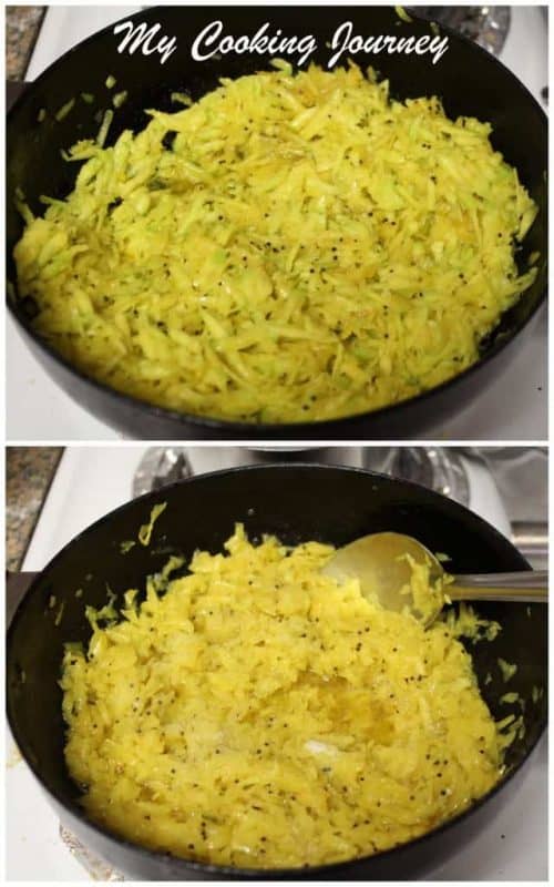 Mango Thokku – Maangai Thokku – Grated Raw Mango Pickle