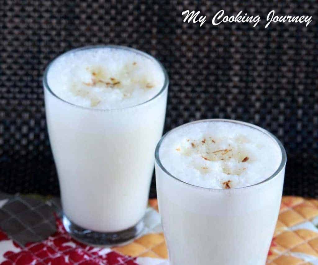 Papaya Lassi | Papaya Yogurt Smoothie Recipe - My Cooking Journey