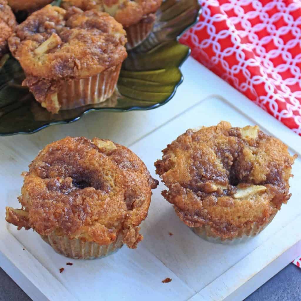 Apple Muffins With Cinnamon Apple Crumb - My Cooking Journey